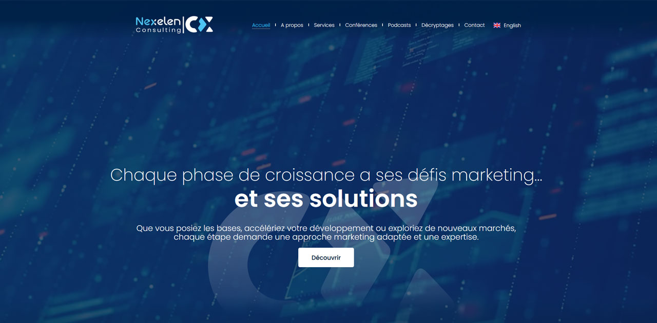 CMO Externalisé & Consulting Marketing PME | Nexelen